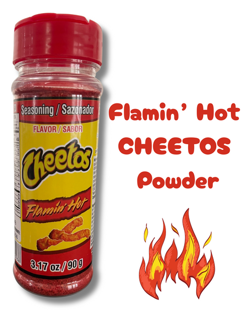 Flamin' Hot Cheetos Seasoning Powder 3.17 oz – Lat'n Sweets