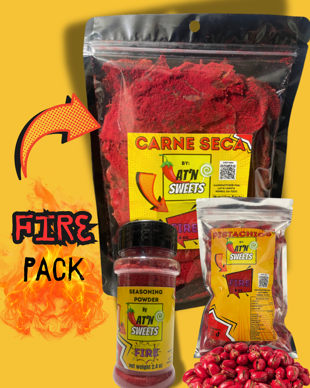 The FIRE & TANGY Pack – Lat'n Sweets