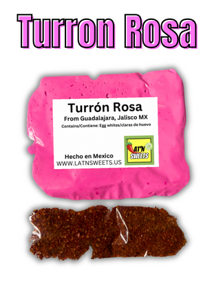 Turrón Rosa From Guadalajara, México – Lat'n Sweets